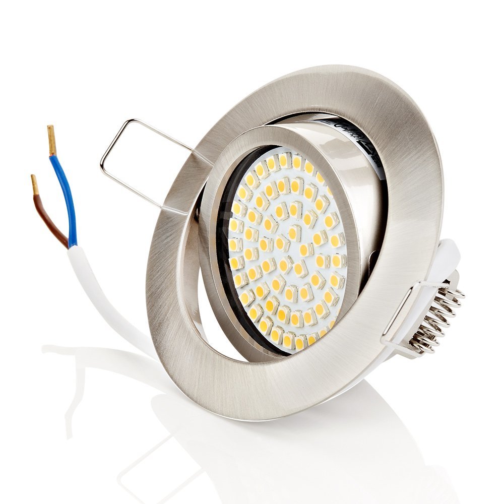 LED Einbaustrahler 230V geringe Einbautiefe » flache Ausführung